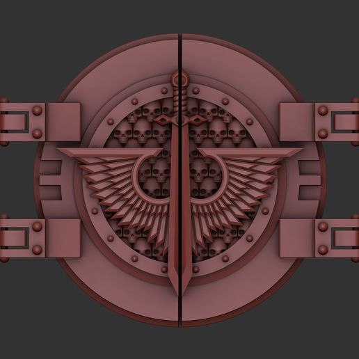 arquivo STL Dark Angels Rhino hatch 🦏 ・design de impressão 3D para ...