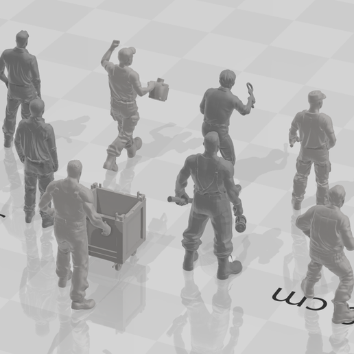 🧑‍🔧 Super Pack 10 mechanics, mechanics・ STL File for 3D printing・Cults