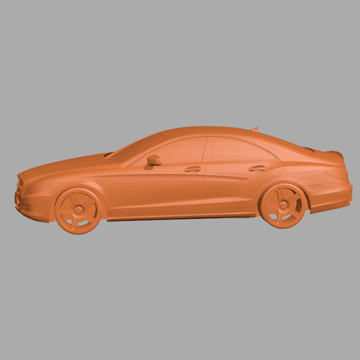 🚗 Mercedes CLS 63 AMG・ STL File for 3D printing・Cults