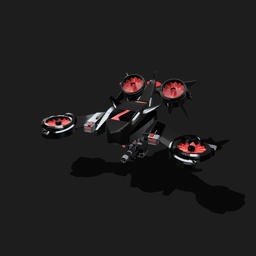 🦸 batman arkham knight combat drone・ STL File for 3D printing・Cults