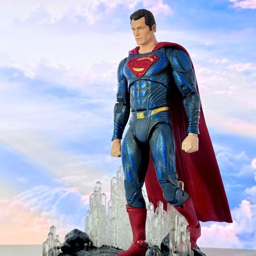 🦸‍♂️ SUPERMAN CRYSTAL BASE・ STL File for 3D printing・Cults