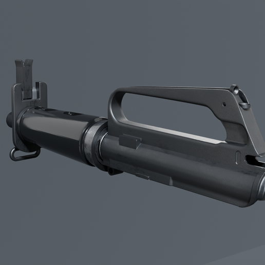 🔫 Colt DOE 9mm Airsoft M635 Upper Set・ STL File for 3D printing・Cults