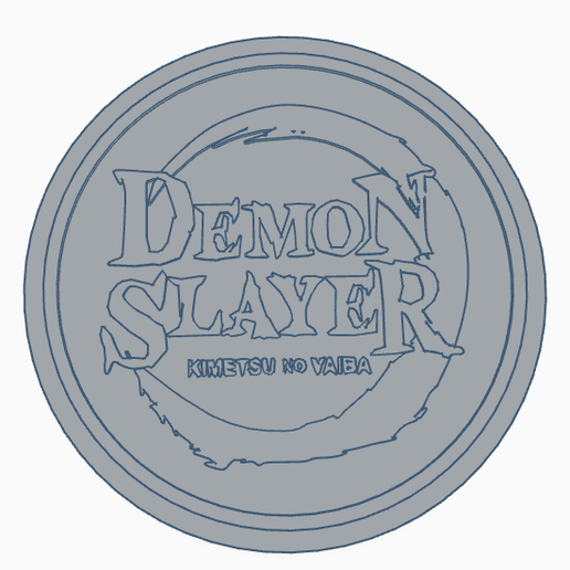 🖼️ Anime logo discs・ STL File for 3D printing・Cults