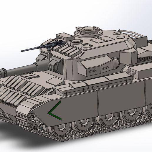 🇮🇱 Israel Army Sho't Kal Dalet Tank・ STL File for ・Cults