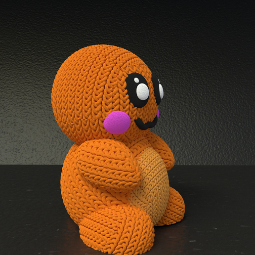 🐉 knitted pokemon (cute)・ STL File for 3D printing・Cults
