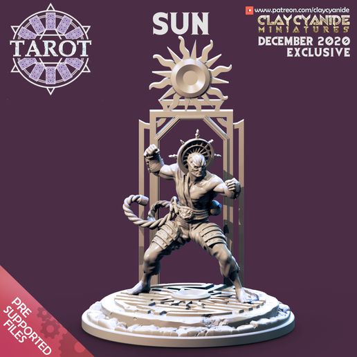 ☀️ Sun・ 3D File for 3D printing・Cults