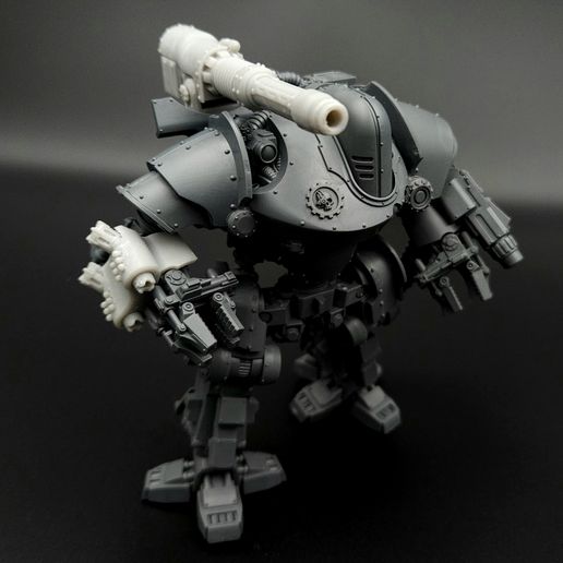 🤖 Heavy Laser Canon and Wrist Grav for Mech Robot・ 3D File for 3D ...