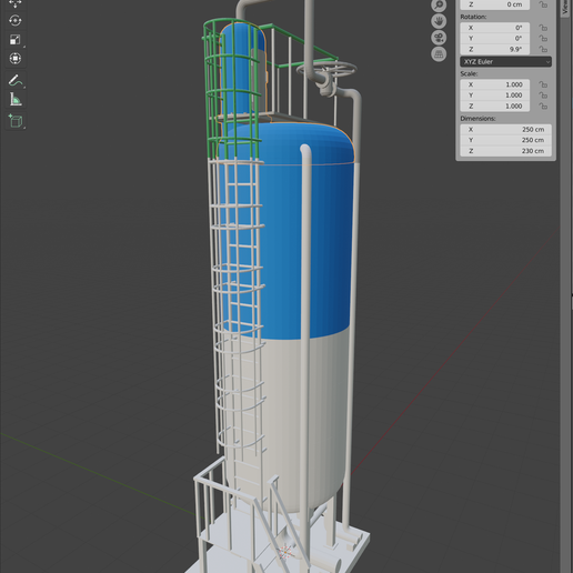 Free STL file Liquids storage tank, 1:43, 1-st upgrade kit 🪖 ・3D ...