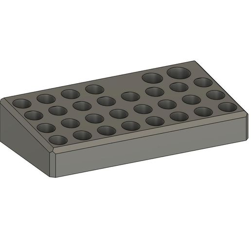 🧰 1/4 Socket Tray for Bluepoint Sockets・ 3MF File for 3D printing・Cults