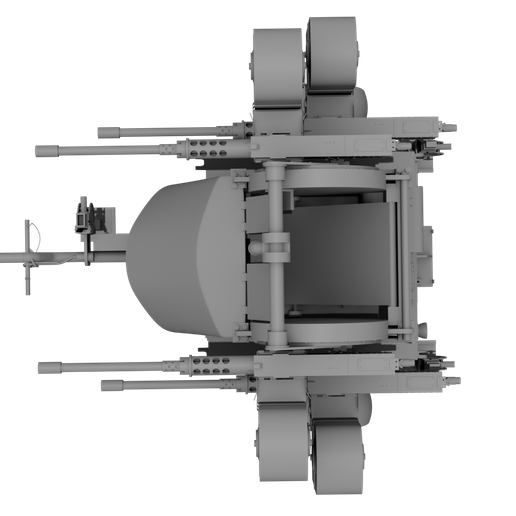 🧸 M45 Quadmount - 1/35,1/48 Scale | 3D Printable STL Miniature・ 3D File ...