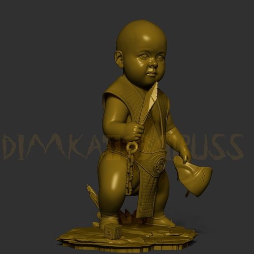 🦂 scorpion babality・ STL File for 3D printing・Cults