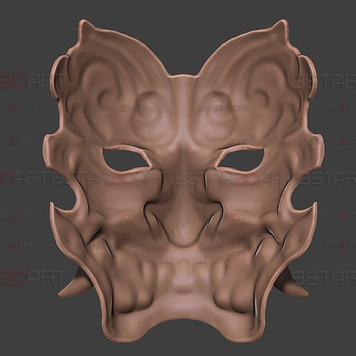💂 Gale Guard Beast Face Mask - Black Myth Wukong Armor Accessories・ 3D ...