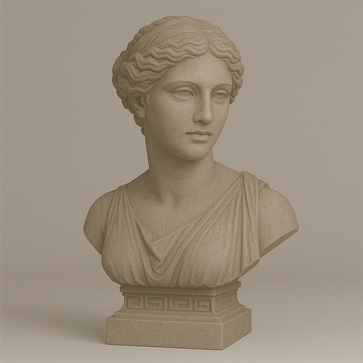 👤 Bust of Aphrodite - Goddess of Love, Beauty and Sensuality・ STL File ...