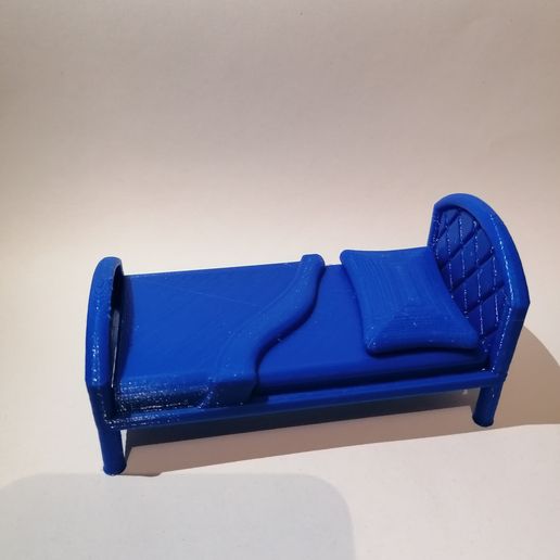 🛏️ realistic bed model・Free STL File for ・Cults
