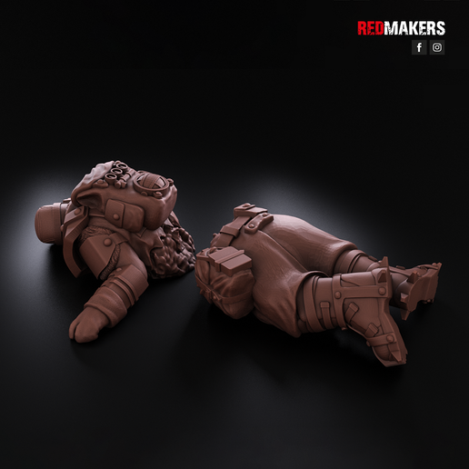 🧊 Ice Warriors - Slain soldiers・ 3D File for 3D printing・Cults