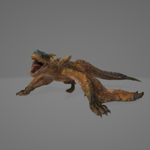 👹 MONSTER HUNTER TIGREX・ STL File for 3D printing・Cults