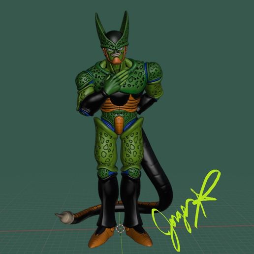 👾 CELL SECOND FORM / SEMI PERFECT・ STL File for ・Cults