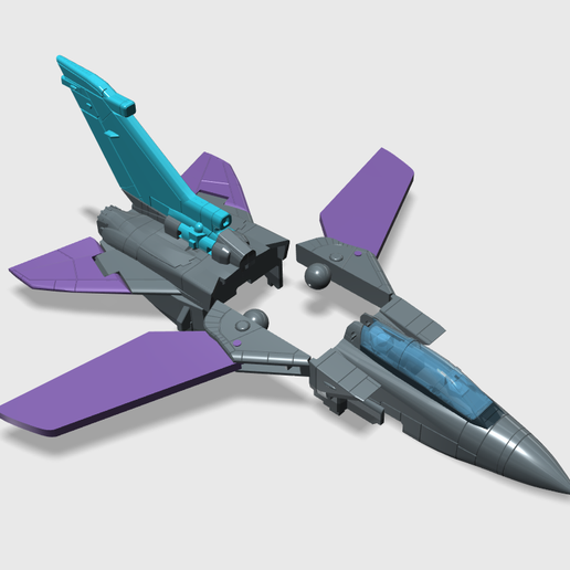 🌪️ POTP Darkwing Panavia Tornado *FULL* makeover・Free STL File for 3D ...
