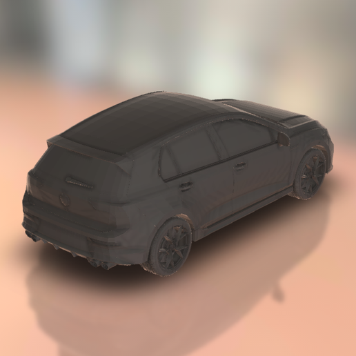3D file Volkswagen Golf R 2021 🚗 ・3D printing template to download・Cults