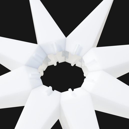 Download free STL file Multipoint 3D Star • 3D printable object ・ Cults