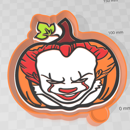🎃 Pennywise Pumpkin Freshie Mold・ 3D File for 3D printing・Cults