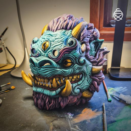 🎃 Taowu Mask・Archivo 3D para Impresión 3D・Cults