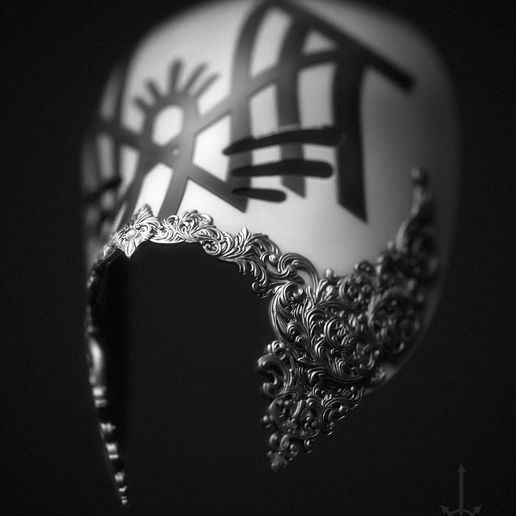 🆕 New Sleep Token Vessel mask, Green Vessel, Emergence・ 3D File for 3D ...