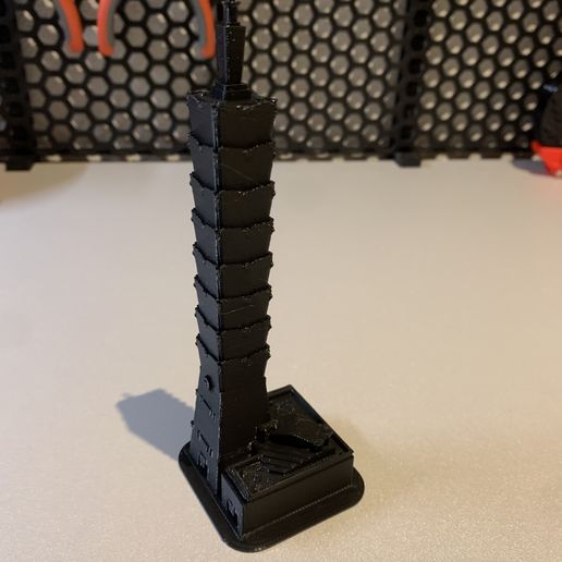 3D printer Taipei 101 - Taiwan • made with Ender 3 S1 Pro・Cults
