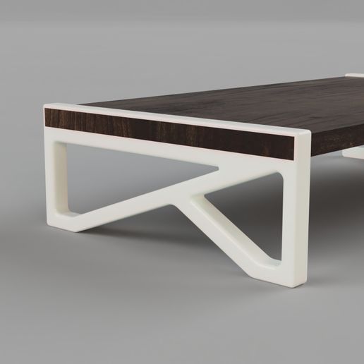 🏢 Desk Monitor Riser Legs・Free 3D File for 3D printing・Cults