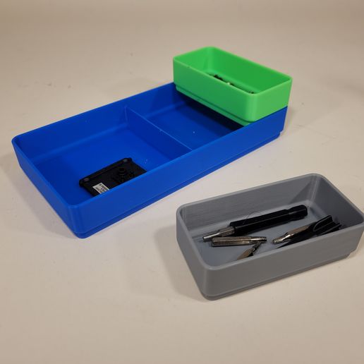 🧞‍♂️ Modular Stacking Tray Set RC Tidy Wera Tools Desktop・ 3D File for ...