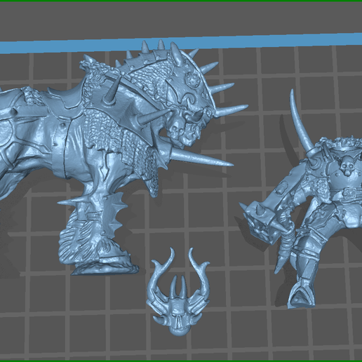 3D file Old Fantasy Special Mounted Corrupted Bad Boy 👴 ・Model to ...