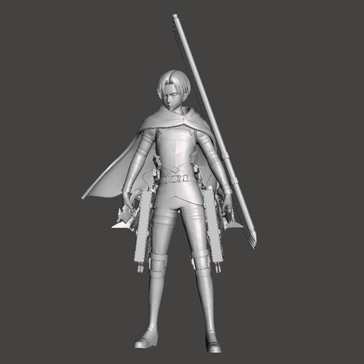🦸 Levi Ackerman 3D Model・ STL File for 3D printing・Cults