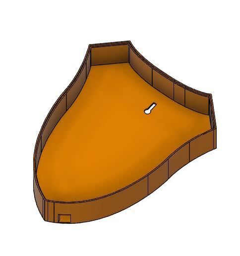 Free STL file River Screen 🔦 ・3D print model to download・Cults