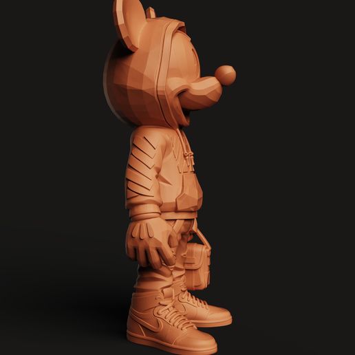 🐁 Modern Streetwear Mouse Statue | Hypebeast Cartoon Figure | Urban ...