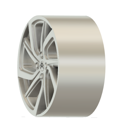 STL file Standard - Citroen DS-3 Rim - Real Rims For Scale Model Cars 🚗 ...