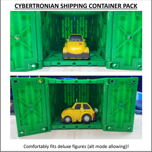 🤖 Transformers Display System Cybertronian Shipping Container Pack・ 3MF ...