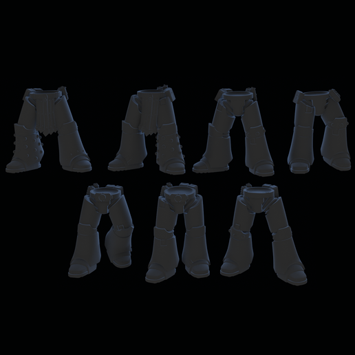 3D file Gen4 Generic Legs [PRE-SUPPORTED] 🛰 ・3D print design to ...