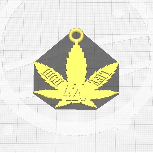 🪴 Pot Leaf・ STL File for ・Cults