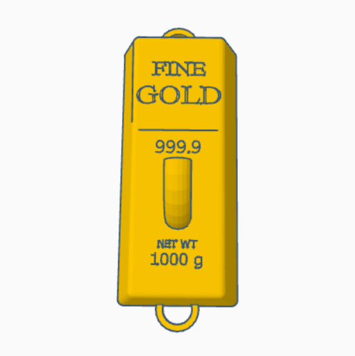 Free STL file Gold Ingot coat Hanger 🧥 ・3D printable design to download ...