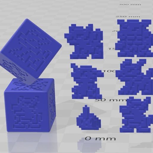 🐉 Digimon Digidice and pixel art Gabumon, Garurumon, Weregarurumon ...
