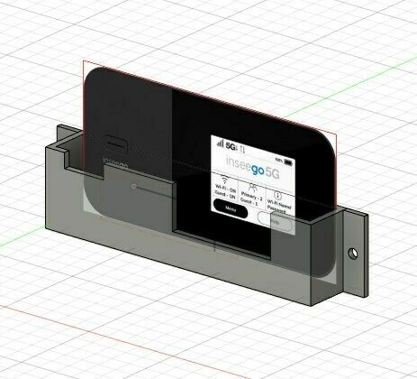 Wall Mount Case for MiFi® X PRO 5G mobile hotspot router - INSGM3100 ...