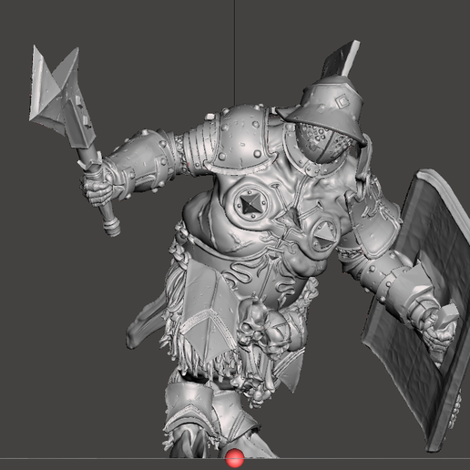 🪖 yoke fiend with gladiator helmet・Free STL File for 3D printing・Cults