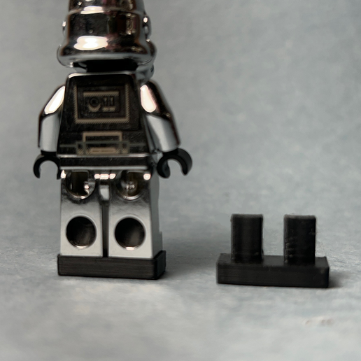 🦶 BEST UPDATED LEGO Minifigure Heel Saver・ STL File for 3D printing・Cults