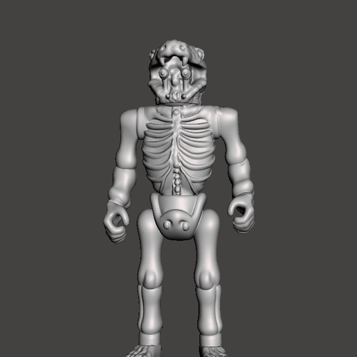 💀 Skeleton Skull Force VENOM Fan Art MOTU KO・Archivo OBJ para Impresión ...