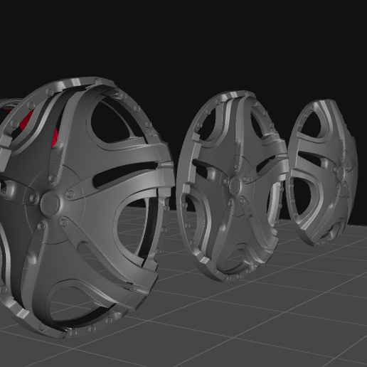 🚗 1:24 20" TiS 03 wheels・Free STL File for 3D printing・Cults