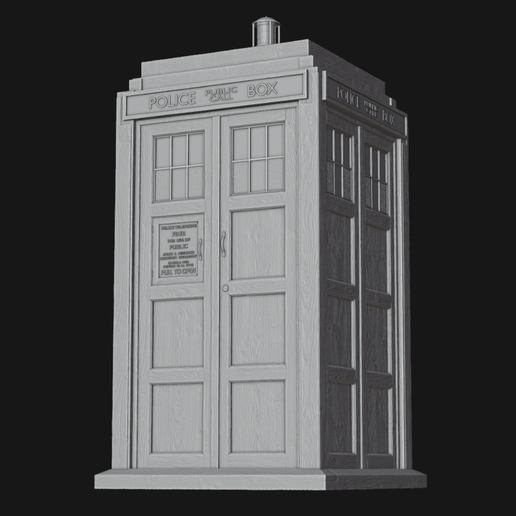 printable tardis