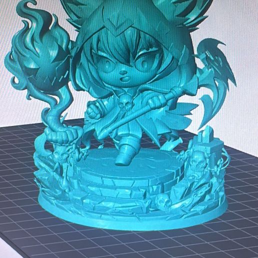 🦸 Vex chibi - Warrior of Order・ STL File for 3D printing・Cults