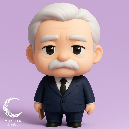 🏹 Go Gun-Hee Chibi Solo Leveling - STL Fanart of the Hunter Association ...