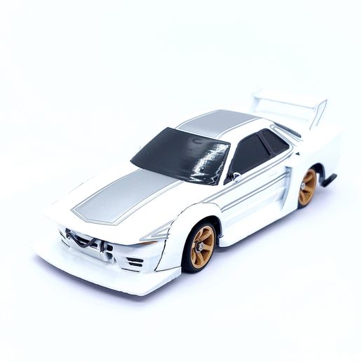 🐚 1:28 Scale Liberty-Walk Kaido-House R32 Skyline Body Shell w/ Dummy ...