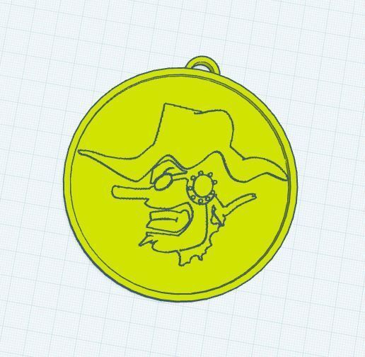 🗝️ usopp one piece keychain・Free STL File for 3D printing・Cults